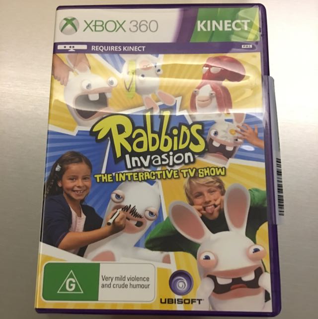 Xbox Kinect Rabbids Invasion Game, Hobbies & Toys, Toys & Games on ...