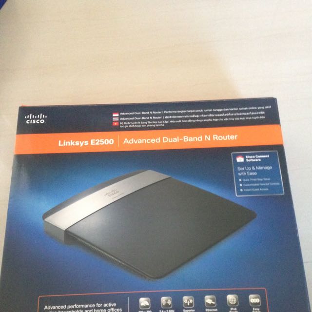Cisco Linksys E2500 Wireless Router, Computers & Tech, Parts ...