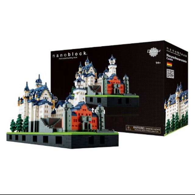 NANOBLOCK - Neuschwanstein Castle Deluxe Edition, Hobbies & Toys, Toys ...