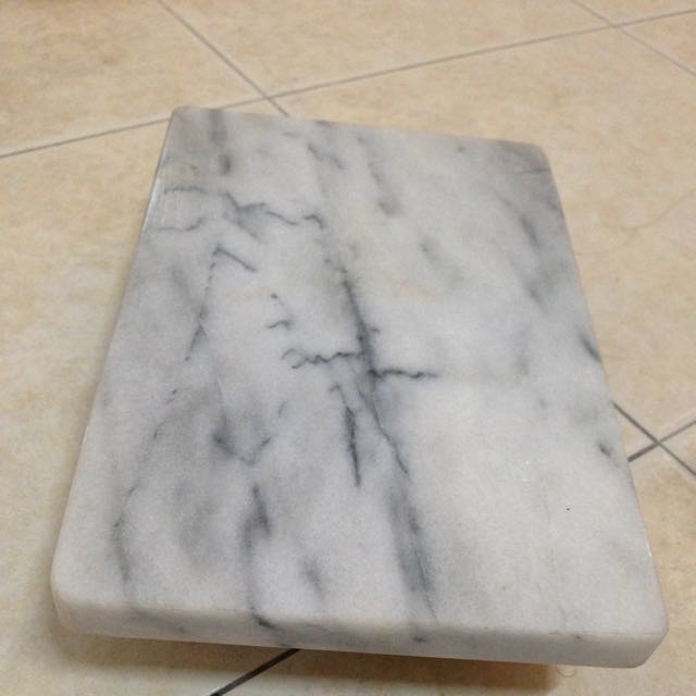 Rotating White Marble Telephone Stand, Furniture & Home Living ...