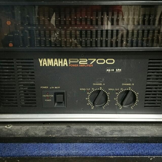 Reserved. Yamaha Power Amplifier., Audio, Soundbars, Speakers ...