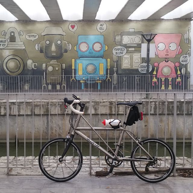 Tyrell PK1 frame. seat post, dropbar and wheel etc, Sports Equipment ...