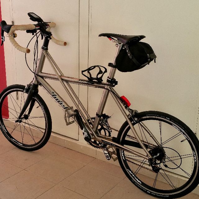 Tyrell PK1 frame. seat post, dropbar and wheel etc, Sports Equipment ...