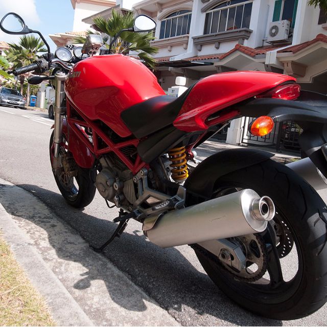 Ultra Rare Ducati Monster 400 EFI 2006-2007 Model with 2-digit plate ...