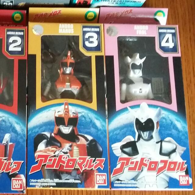Ultraman Heroes Series Vintage Rare Ultra Meros Mint In Box 4 Figurines ...