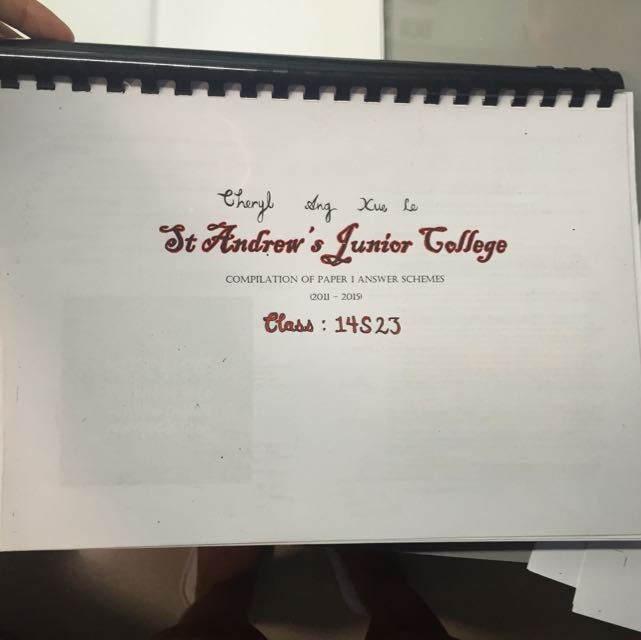 A Level GP Paper 1 answer scheme, Hobbies & Toys, Books & Magazines ...