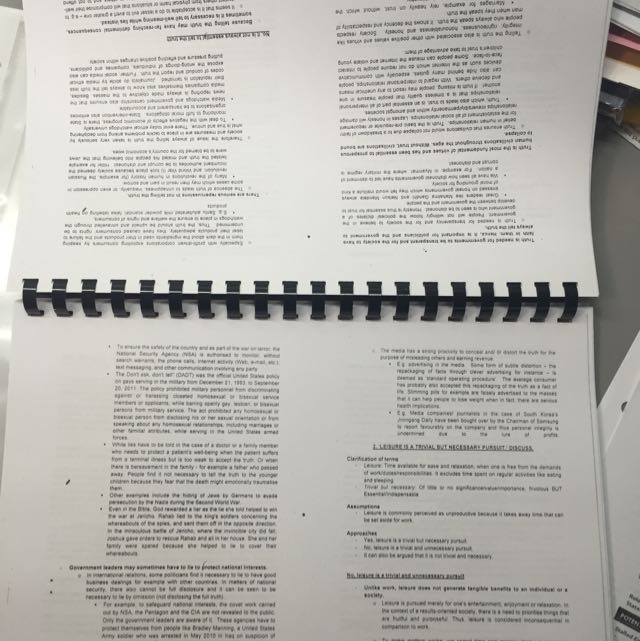 A Level GP Paper 1 answer scheme, Hobbies & Toys, Books & Magazines ...