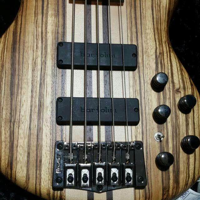 Bass Guitar 5 Strings Cort A5 Custom Z, Hobbies & Toys, Music & Media ...