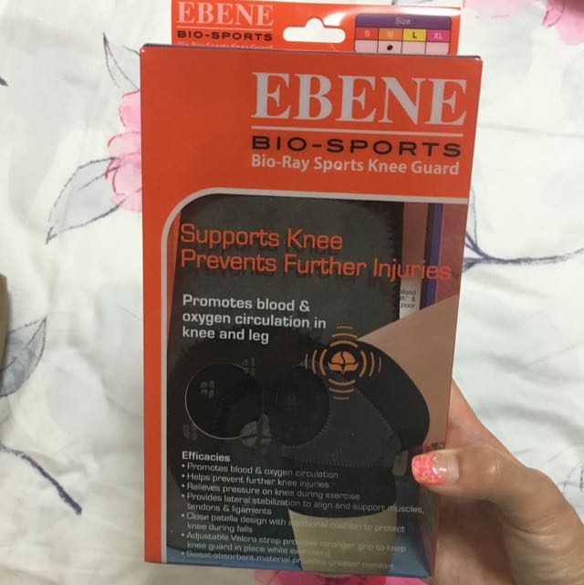 Ebene Knee Guard, Health & Nutrition, Braces, Support & Protection on ...