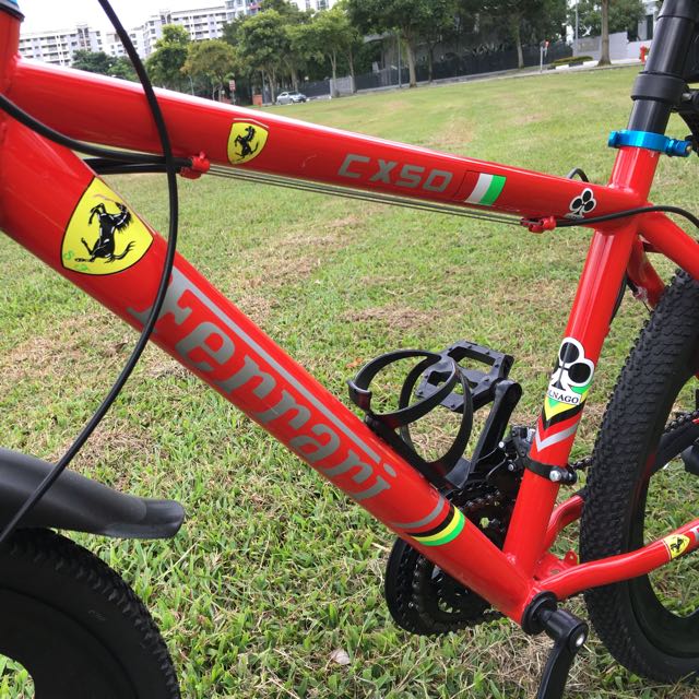 Ferrari Bike, Sports Equipment, Bicycles & Parts, Bicycles on Carousell