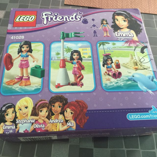 Lego Friends Emma & Dolphin, Hobbies & Toys, Toys & Games on Carousell