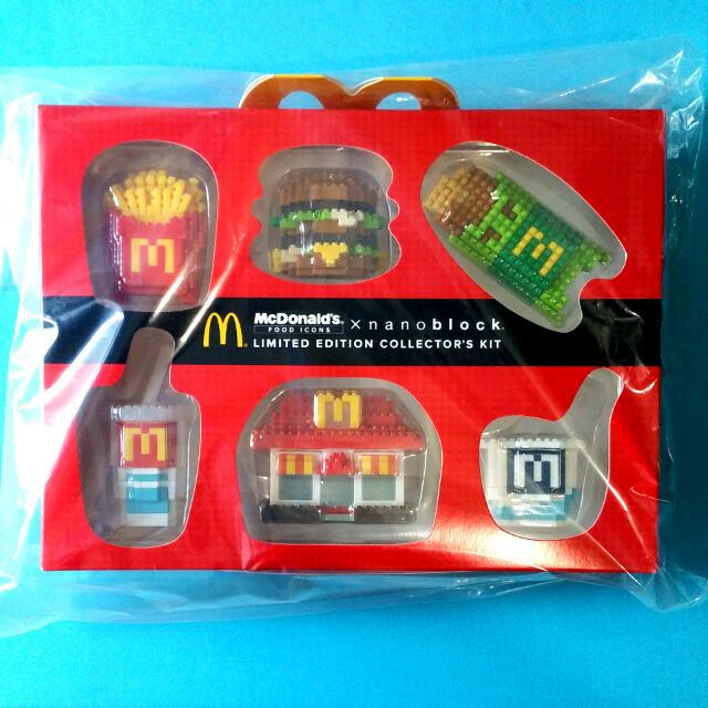 MCDONALD'S NANOBLOCK LIMITED EDITION COLLECTOR'S KIT, Hobbies & Toys, Toys & Games on Carousell