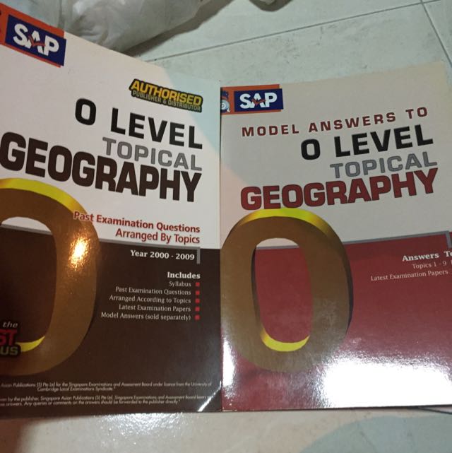O-Level Topical Geography, Hobbies & Toys, Books & Magazines, Textbooks ...