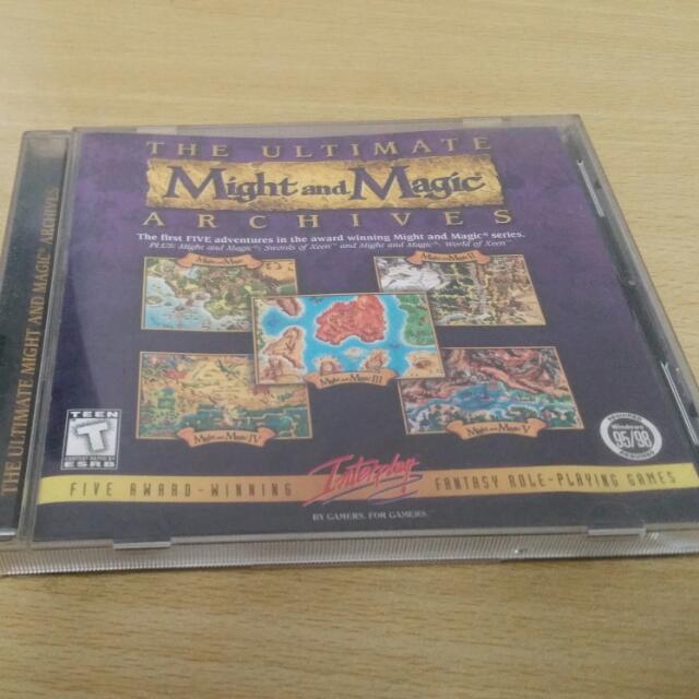 Ultimate Might And Magic Archives (Original), Hobbies & Toys, Toys ...