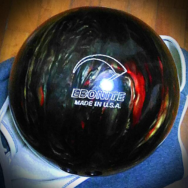 Ebonite Maxim 12lb Bowling Ball, Sports Equipment, Sports & Games ...