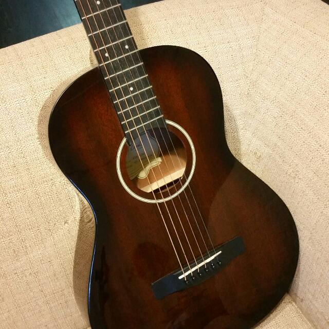 Greg Bennett 1/2 Acoustic Guitar, Hobbies & Toys, Music & Media, Music ...