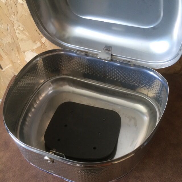 Not H&B - Stainless Steel Top box For Classic Bike, Car Accessories on ...