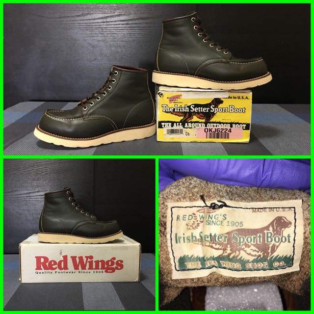 Red Wing 8180 Irish Setter Kangatan Portage, Men's Fashion, Footwear on ...