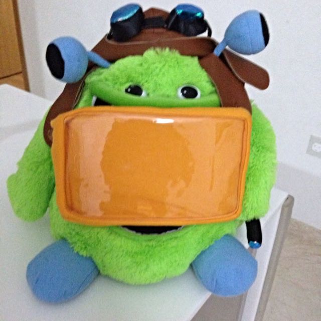 Limited Edition Blobby Plush Toy Tablet Holder Samsung GALAXY Tab 4 ...