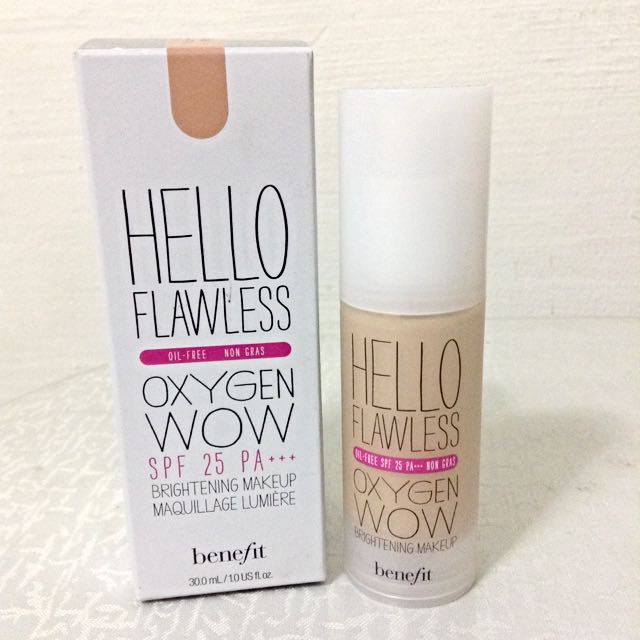 Benefit Hello Flawless Oxygen Wow Foundation, Beauty & Personal Care ...
