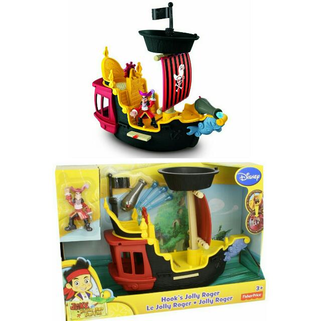 BNIB: Fisher Price Disney's Jake and The Never Land Pirates Hook's ...