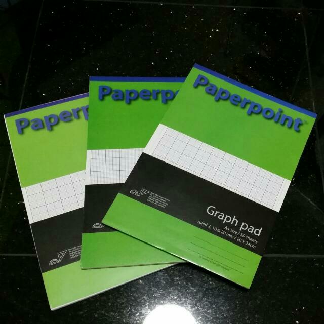 3 for $2 Graph paper, Hobbies & Toys, Stationery & Craft, Stationery ...