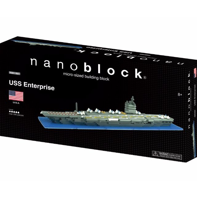 Nanoblock NBH_007 USS Enterprise, Hobbies & Toys, Toys & Games on Carousell
