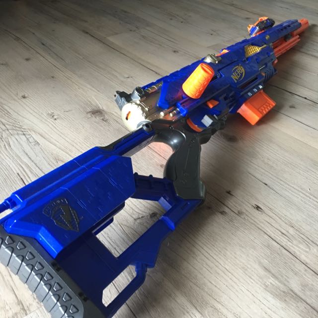Nerf N Strike Longstrike CS-6, Hobbies & Toys, Toys & Games on Carousell