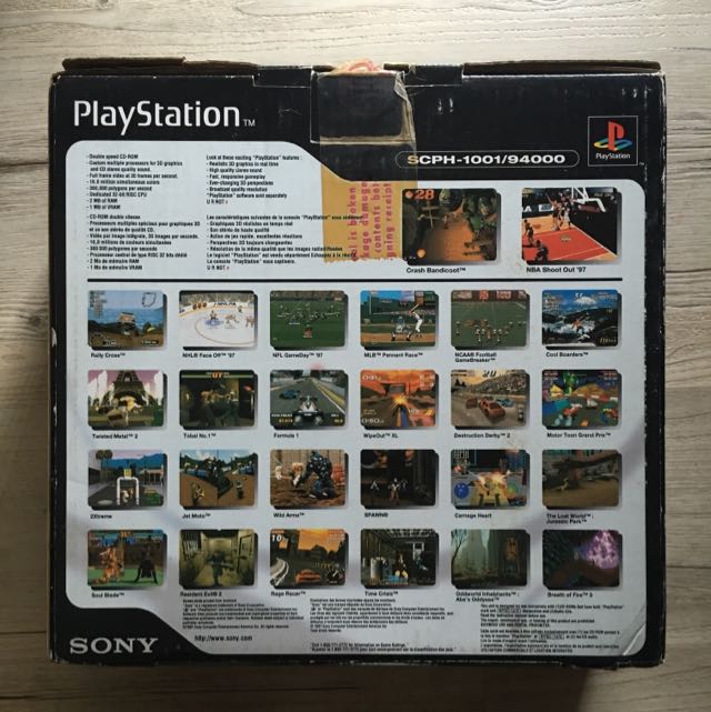 Sony Playstation 1st Gen SCPH-1001, Hobbies & Toys, Memorabilia ...