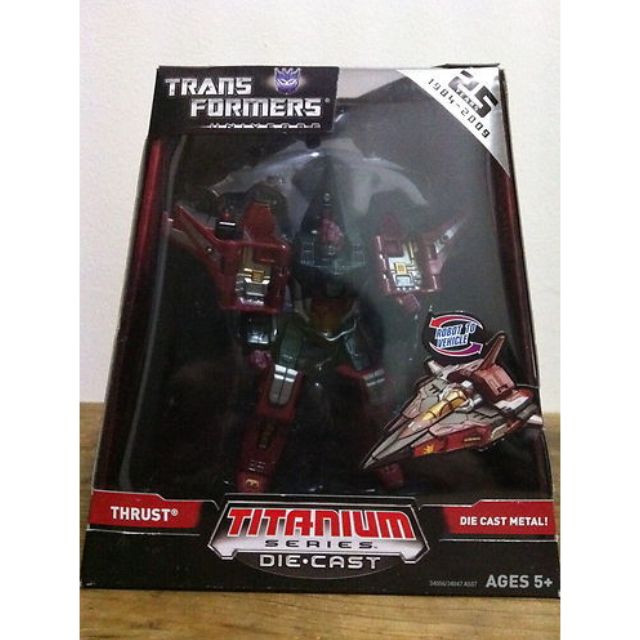 Transformers Titanium Series -Thrust, Hobbies & Toys, Toys & Games on ...