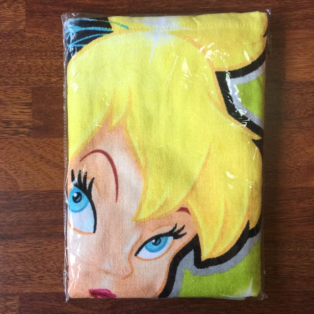 BN Disney Tinkerbell Bath Towel, Babies & Kids, Bathing & Changing ...