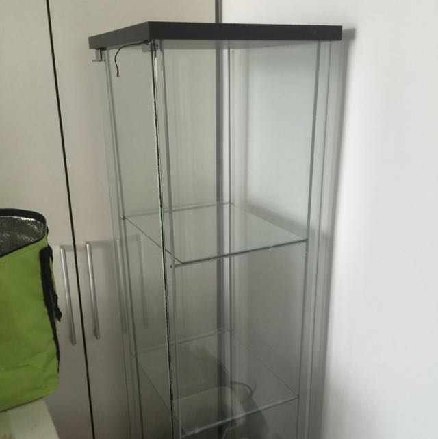 Ikea Glass Display Case Furniture And Home Living Furniture Shelves Cabinets And Racks On Carousell