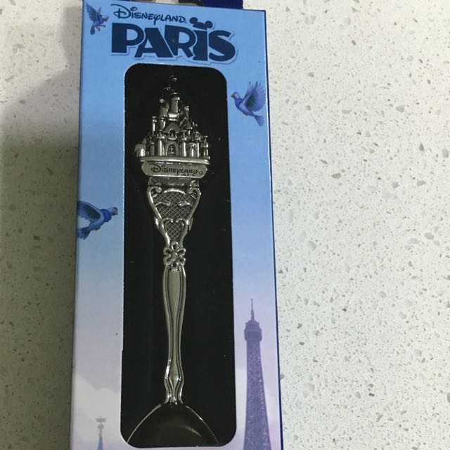 Limited Edition Disneyland Paris Collector's Mini Spoon, Furniture ...