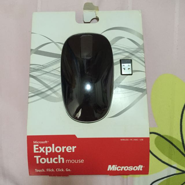 Microsoft Explorer Touch Mouse, Computers & Tech, Parts & Accessories, Networking on Carousell