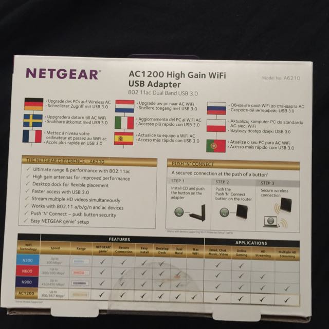 Netgear Usb Adapter, Computers & Tech, Parts & Accessories, Cables ...