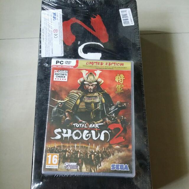 PC Game Total War Shogun 2 Limited Edition With Chess Set New, Hobbies ...