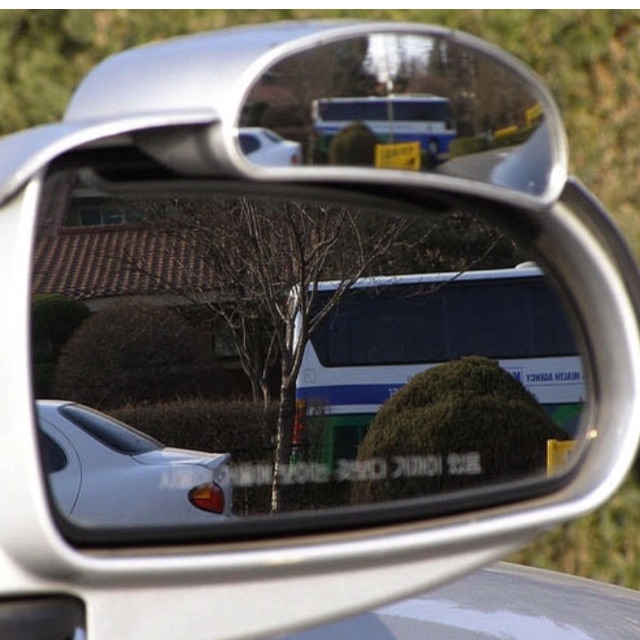 Super Aero Visor Side View Blind Spot Mirror Rain Blower For All Fit ...