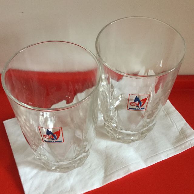 70s Vintage Drinking Glasses (set of 2), Hobbies & Toys, Memorabilia ...