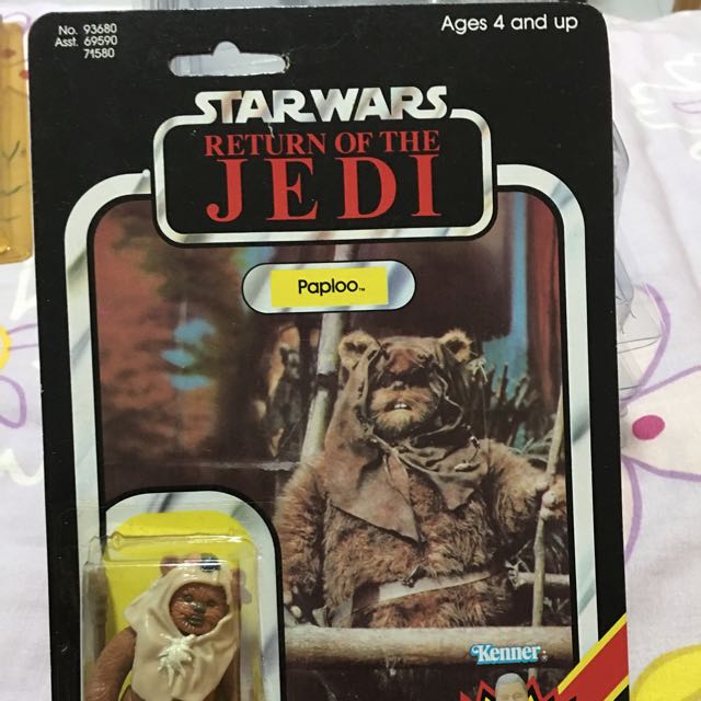 Vintage Star Wars Return Of The Jedi ROTJ 79 back Paploo, Hobbies & Toys, Memorabilia ...