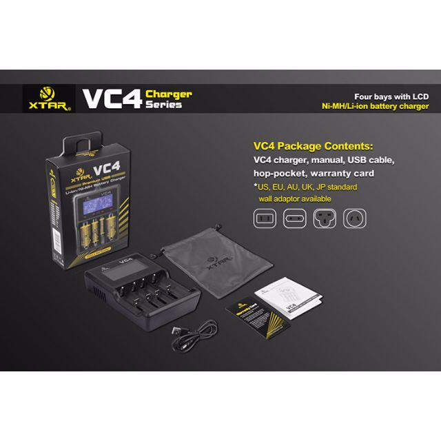 Xtar VC4 Battery Charger, Computers & Tech, Parts & Accessories, Cables ...