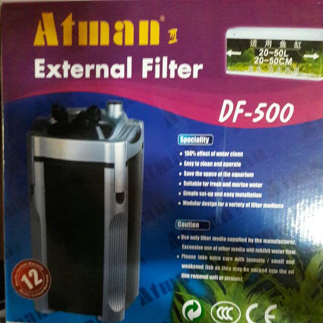 ATMAN External Filter, Pet Supplies, Homes & Other Pet Accessories on ...