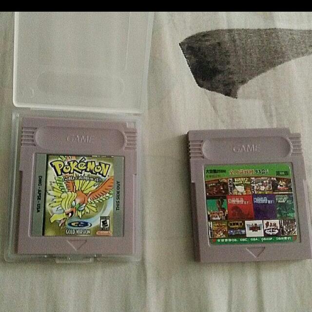 Nintendo Vintage Game Boy Color Transparent Edition *Included One Free ...