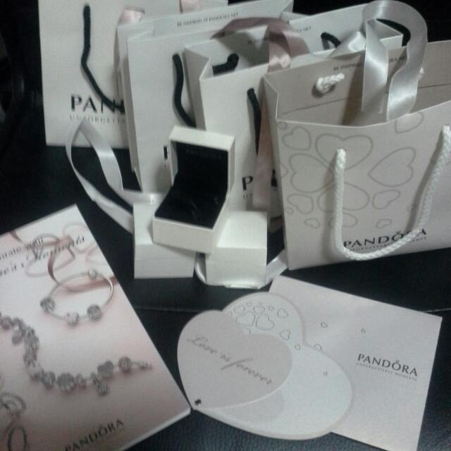 Authentic Pandora Boxes & Paperbag, Women's Fashion, Jewelry ...