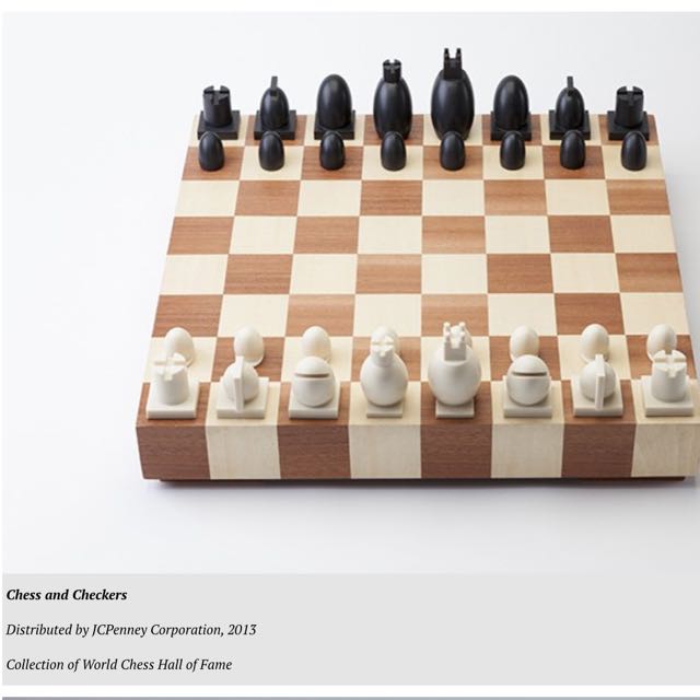 Brand New Designer Michael Graves Chess & Checkers Game Set, Hobbies ...