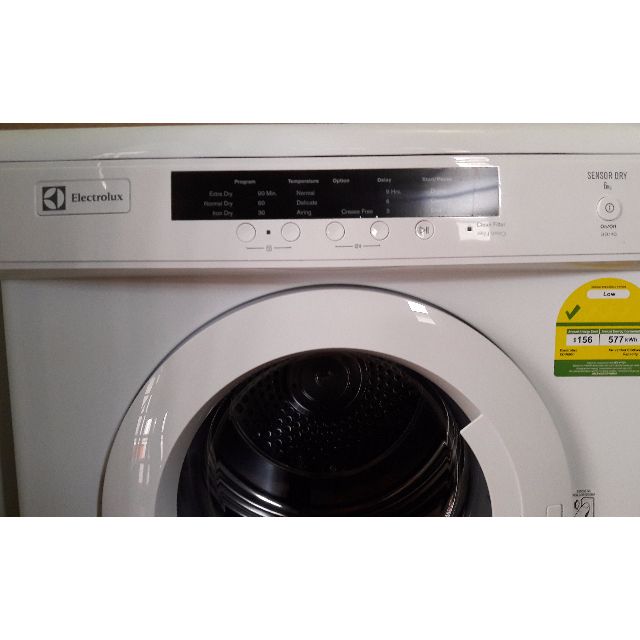 Electrolux 6kg "Sensor Dry" Tumbler Dryer EVD6051, TV & Home Appliances ...