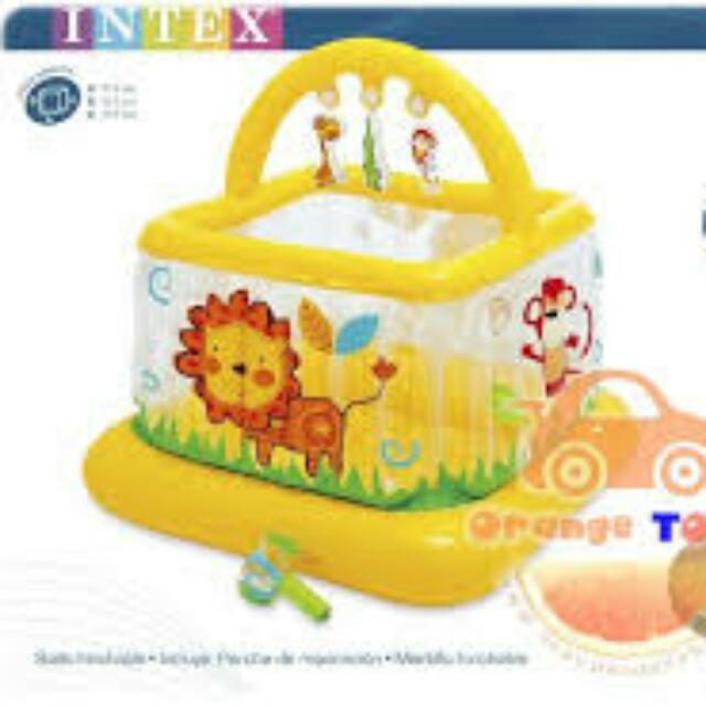 intex inflatable baby gym, Babies & Kids, Infant Playtime on Carousell