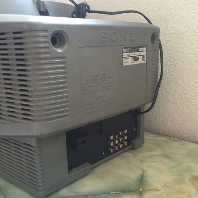 Sony Old School Tv With Remote Control, TV & Home Appliances, Other ...