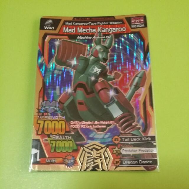 Strong Animal Kaiser - Gold Mad Mecha Kangaroo, Hobbies & Toys, Toys ...