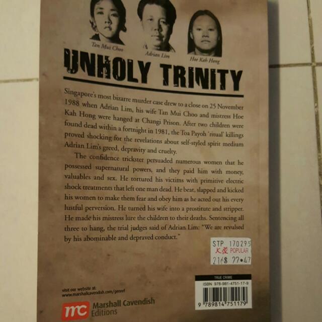 The Adrian Lim "Ritual" Child Killings UNHOLY TRINITY by Alan John ...