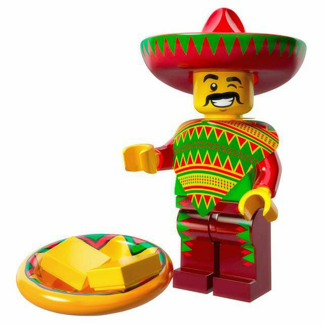 [Reserved] LEGO Taco Tuesday Man Minifigure, Hobbies & Toys, Toys ...